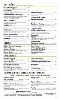 Menu – The Ritz on Union