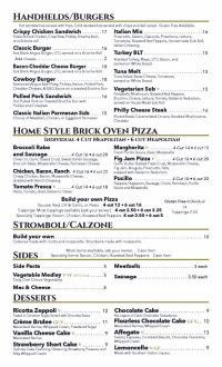 Menu – The Ritz on Union