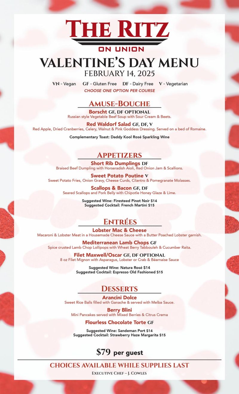 The Ritz on Union – Restaurant | Schenectady NY